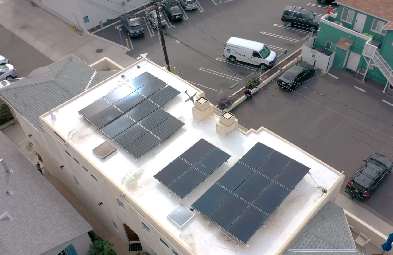Court Solar Inspection - Southbay Drone Services